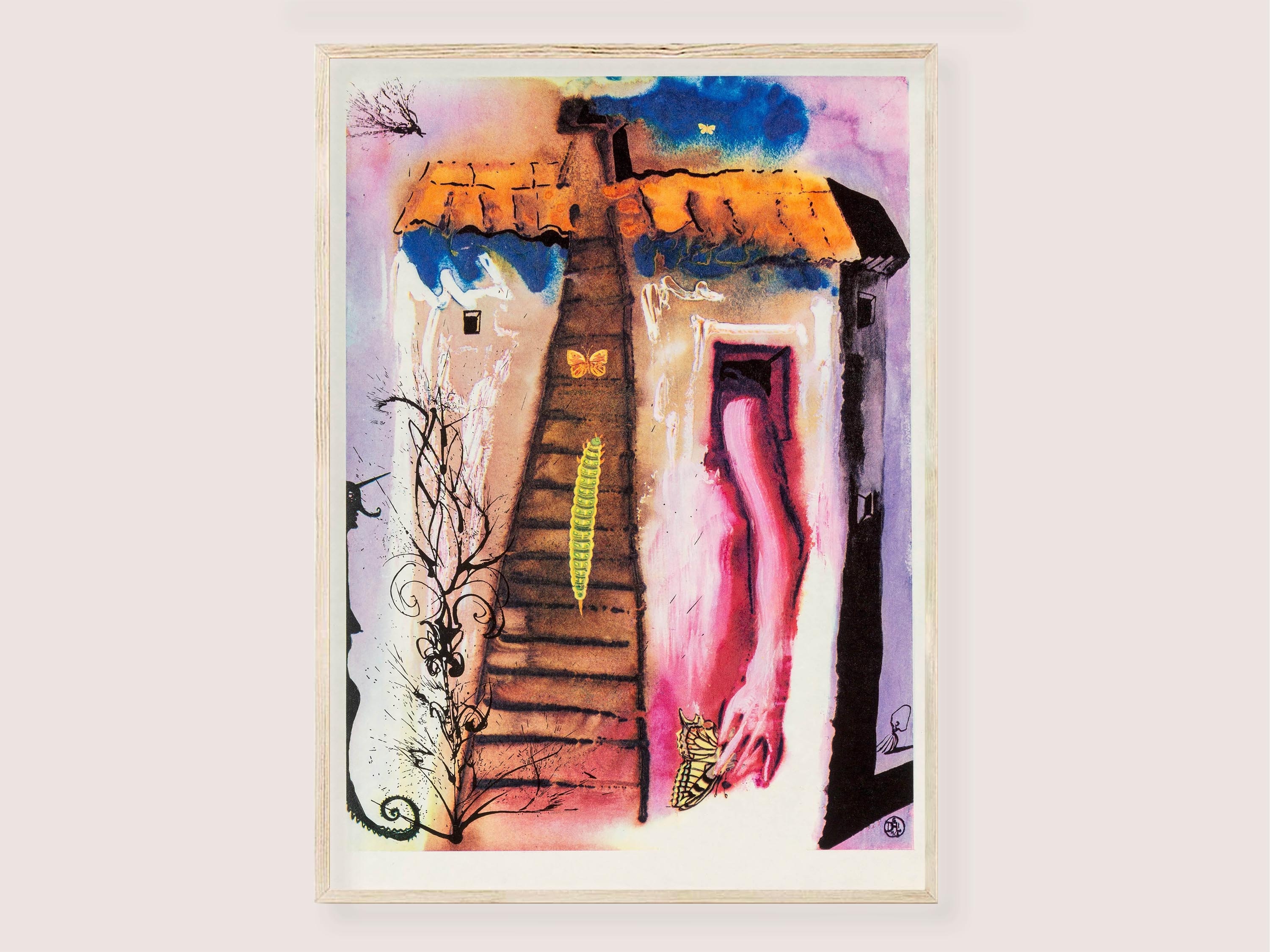 Salvador Dali Prints Alice Wonderland Download Dali Fleurs Art - Etsy