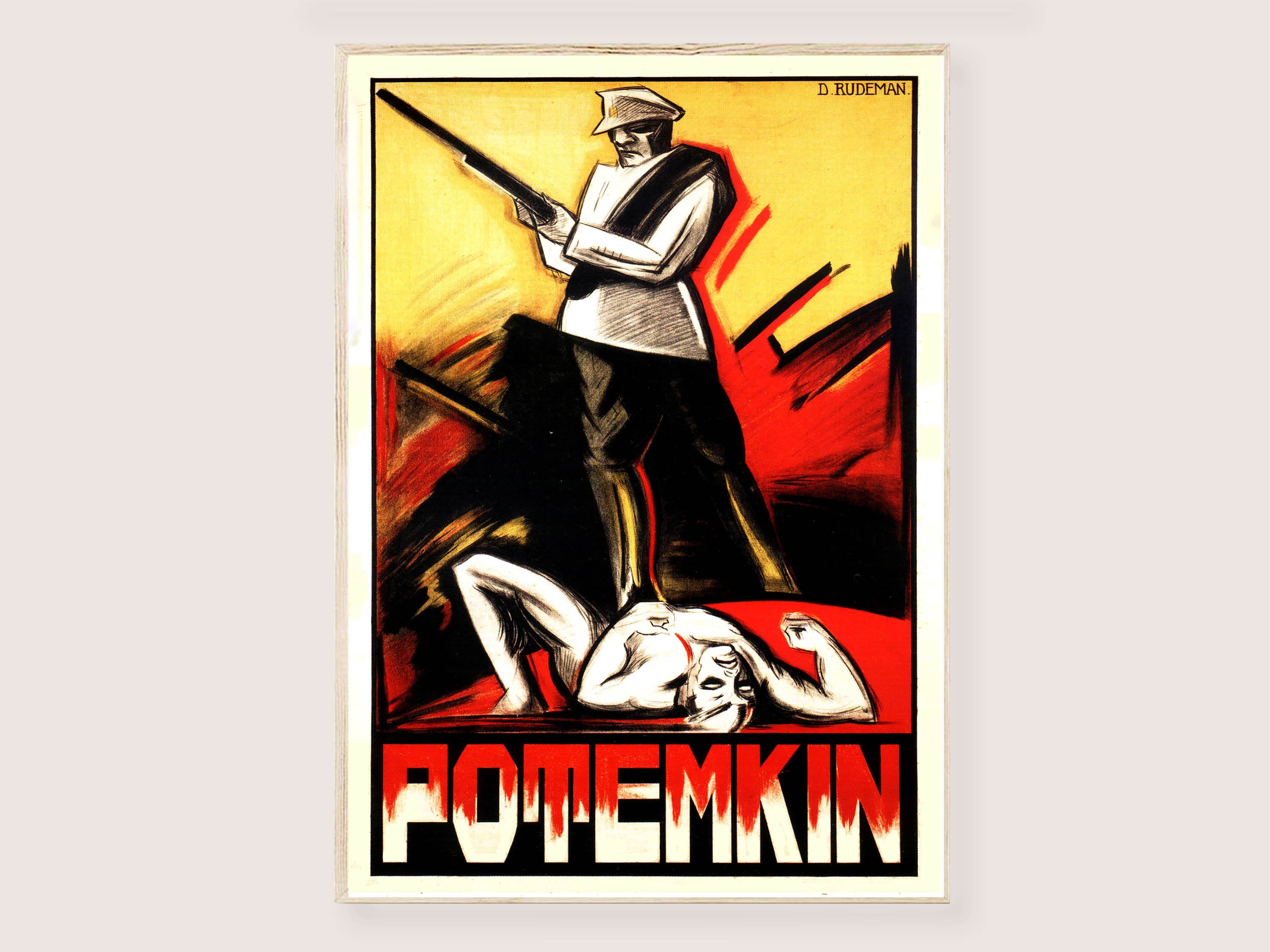 Battleship Potemkin Movie Posters Eisenstein Cinema Wall Art, Soviet ...