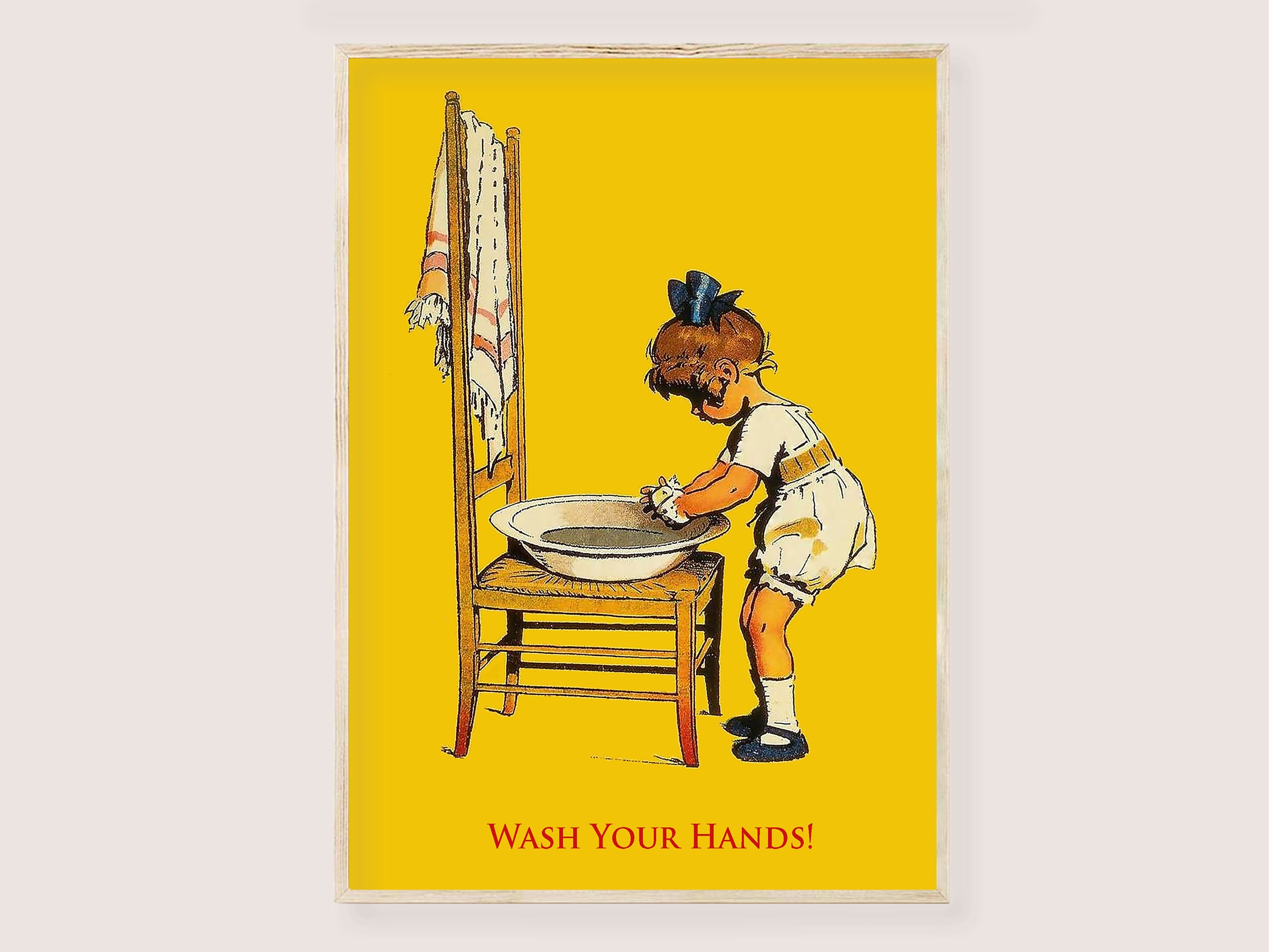 Midcentury Bathroom Art Prints Vintage Bath Posters, Retro Bath Soap ...