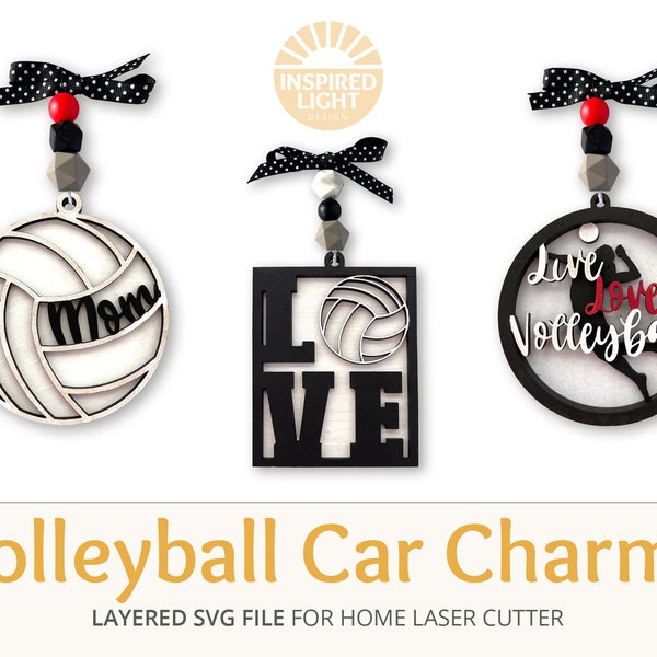 Volleyball Charm - Etsy
