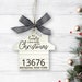 Zip Code House Christmas Ornament SVG Bundle All Hearts Come - Etsy