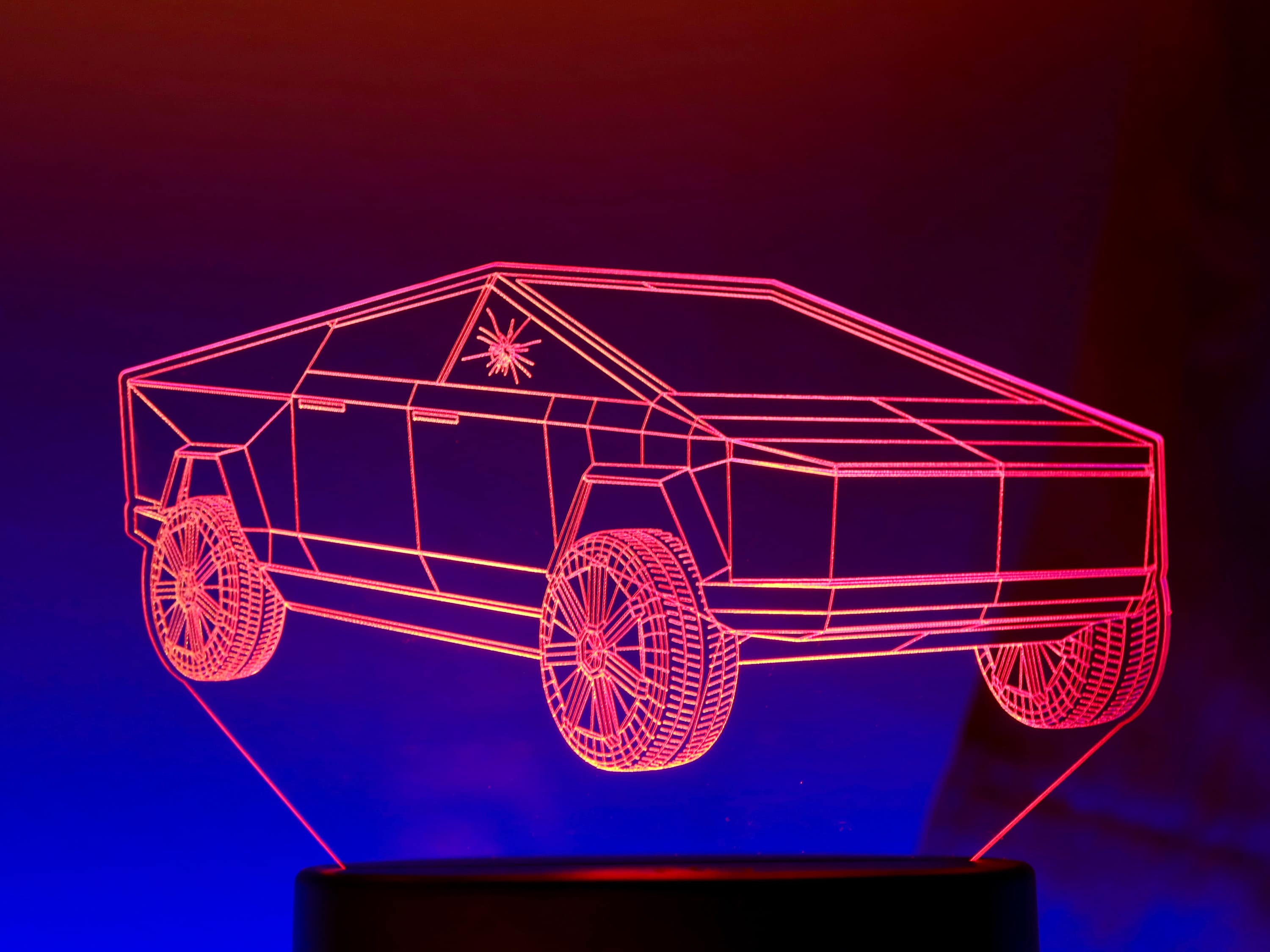 Cybertruck Light - RGB LED Multi Color - Gifts for Guys - Etsy