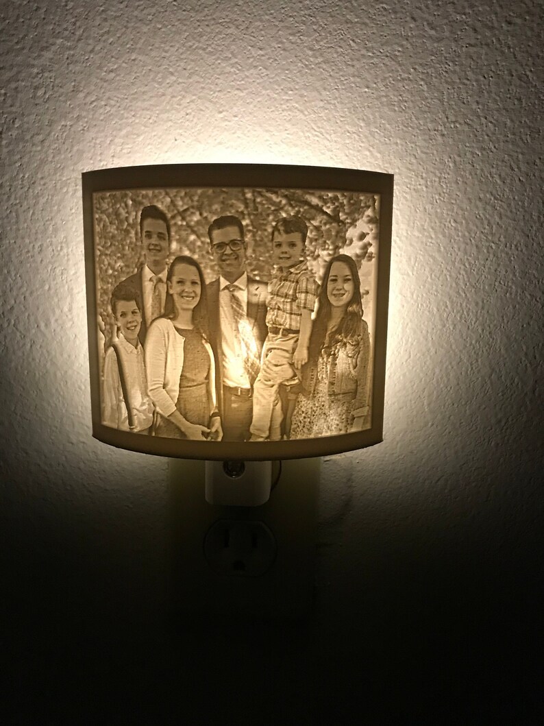 Custom Lithophane Night Light A Unique Gift for ALL - Etsy