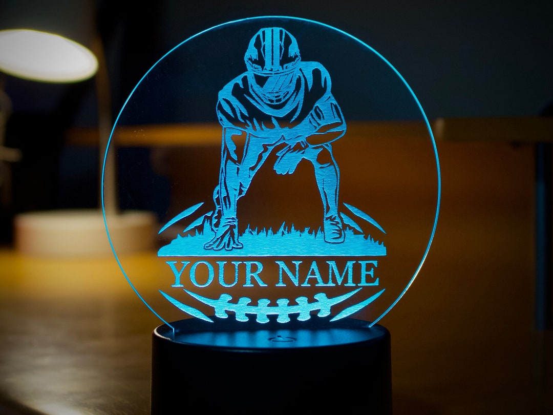 Customized Football Player Gift - Unique Gift for Football Players ...