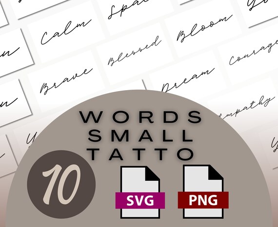 Small Word Tattoos
