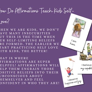 Printable Affirmation Cards for Kids, Motivational Cards, Positivity ...