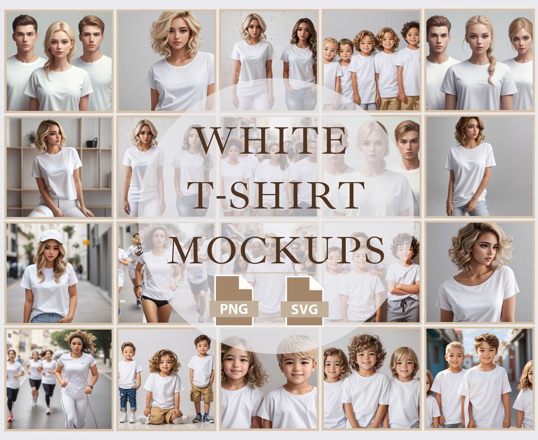 T-shirt Models Mockup, T-shirt mockup Woman, Photoshop svg and png ...