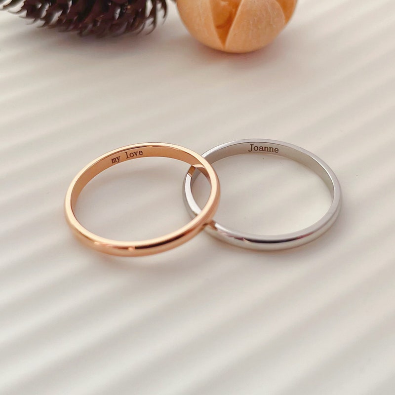 Personalized Rings - Etsy