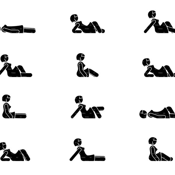 Man Laying Down Svg - Etsy