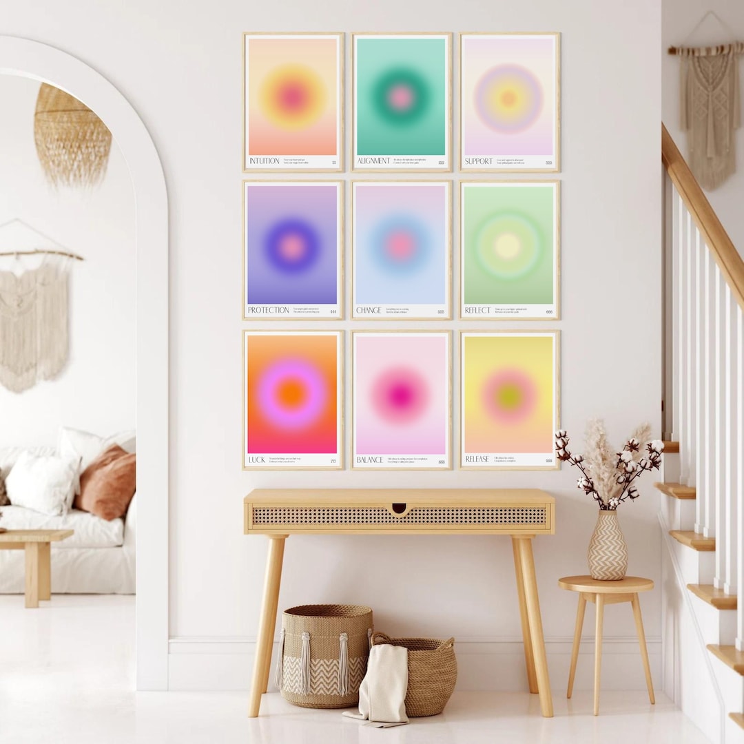 Angel Numbers Art Prints/ Aura Prints ...