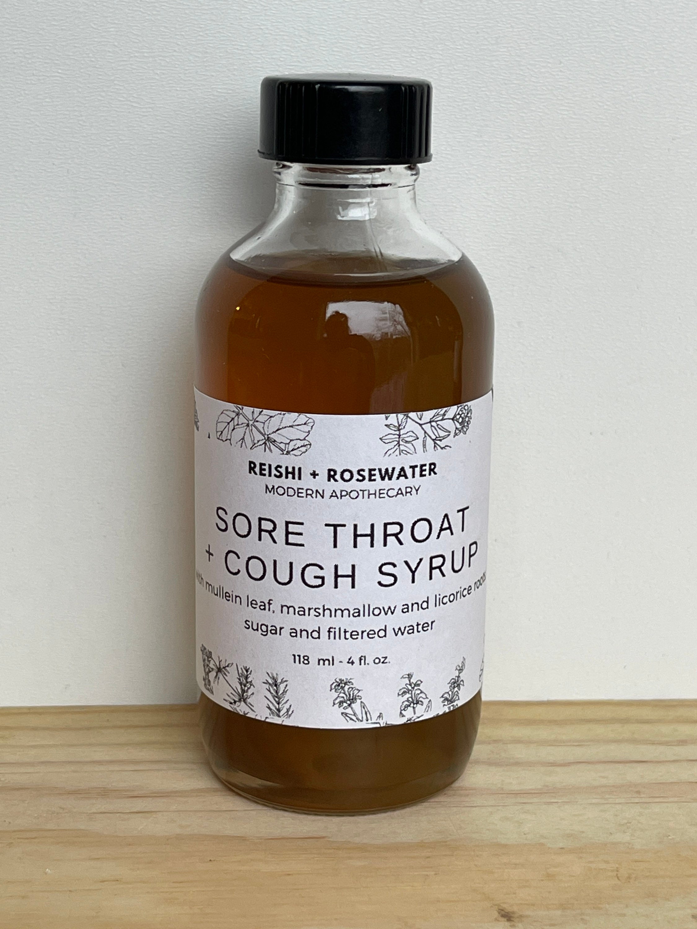 Sore Throat Cough Syrup - Etsy
