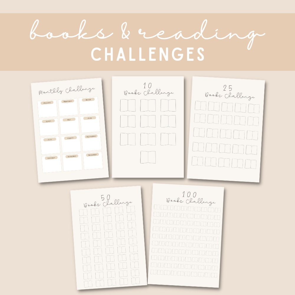Reading Planner Printable Reading Journal Tracker Book Review Reading ...
