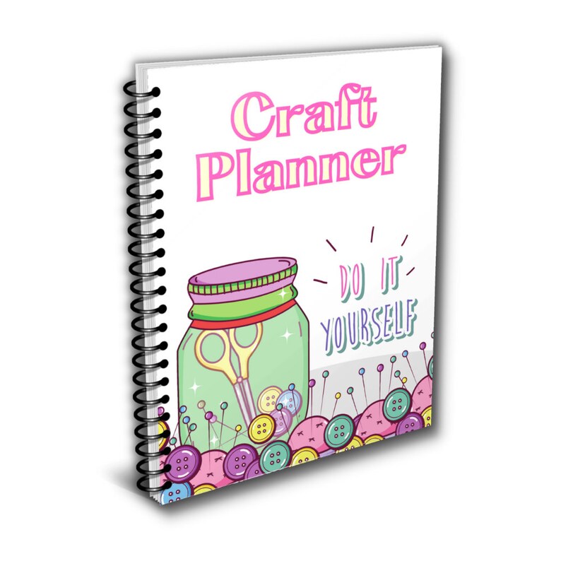 Craft Organization Binder, Craft Business Planner, Craft Project ...