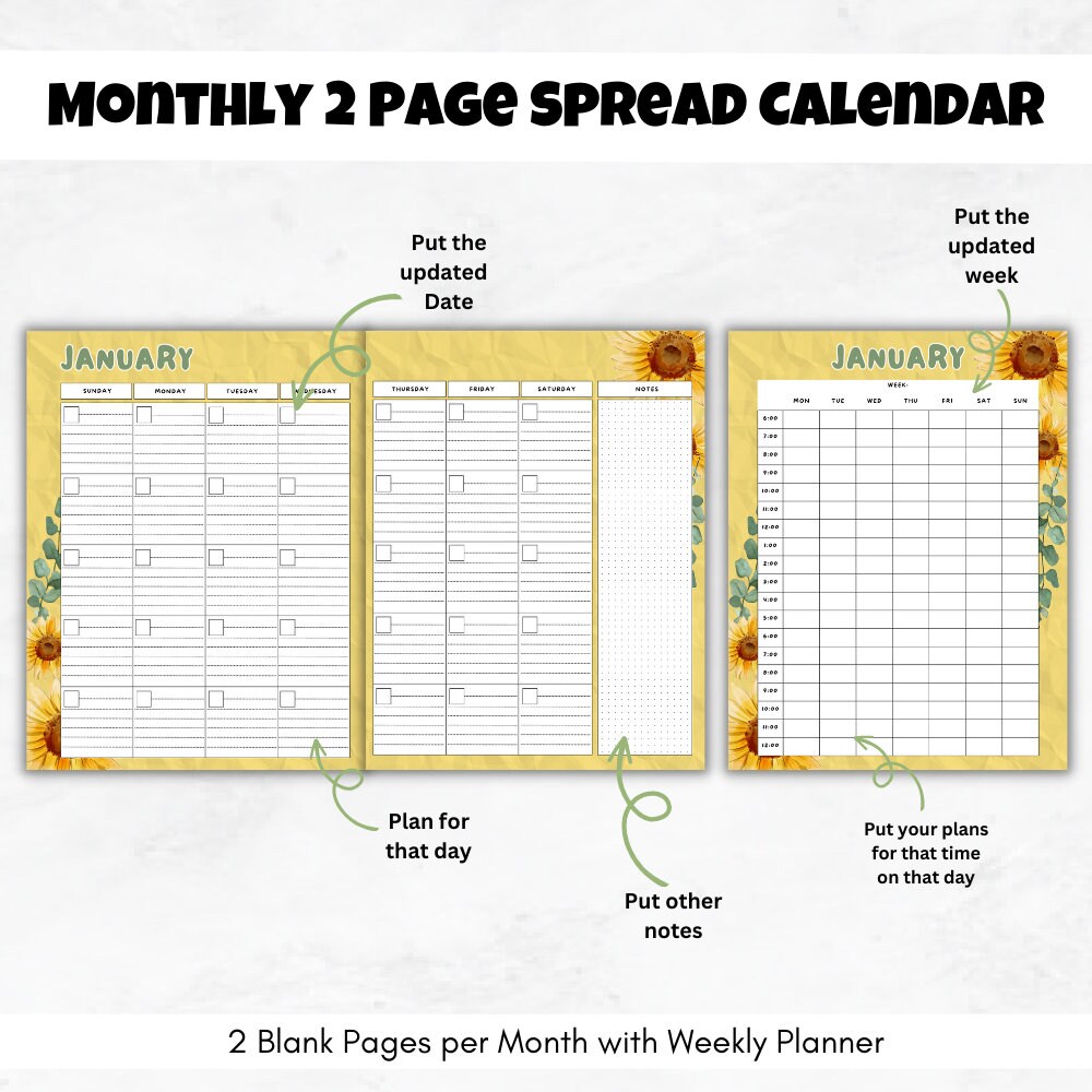 Printable Student Planner Printable Planner School Planner - Etsy