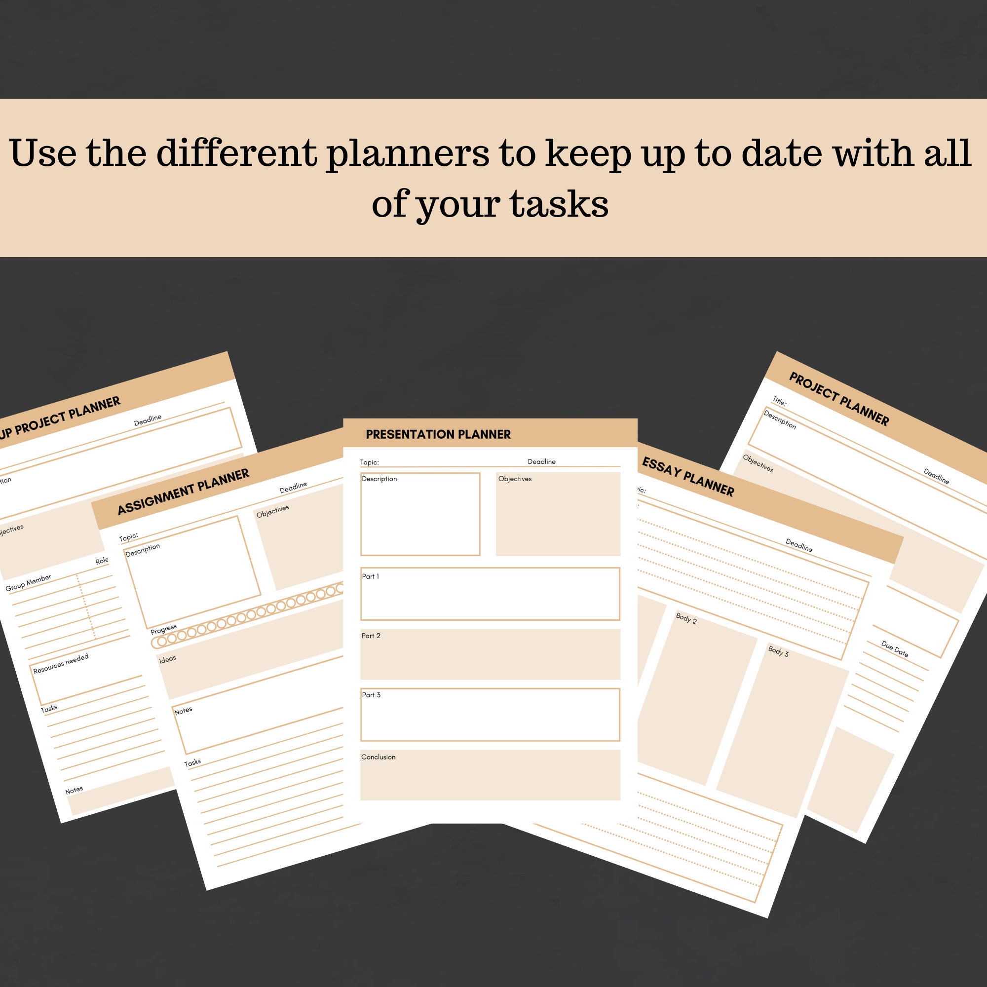 Printable Student Planner Printable Planner School Planner - Etsy