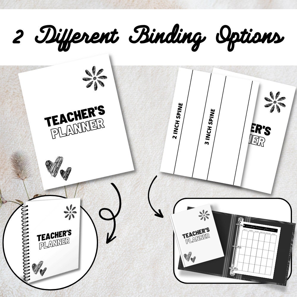 Teacher Planner 2023-2024 Lesson Planner Printable Academic - Etsy