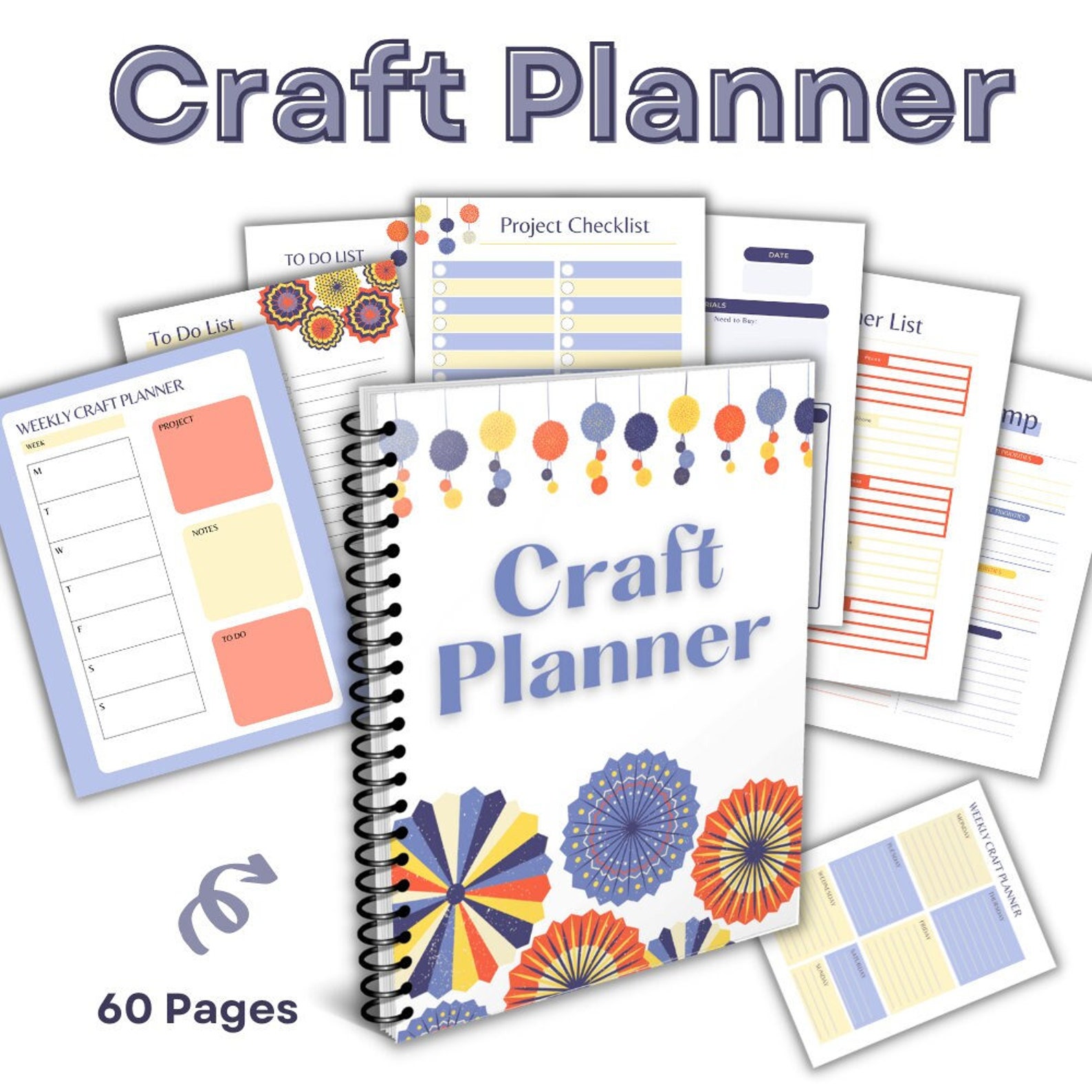 Craft Organization Binder, Craft Business Planner, Craft Project ...