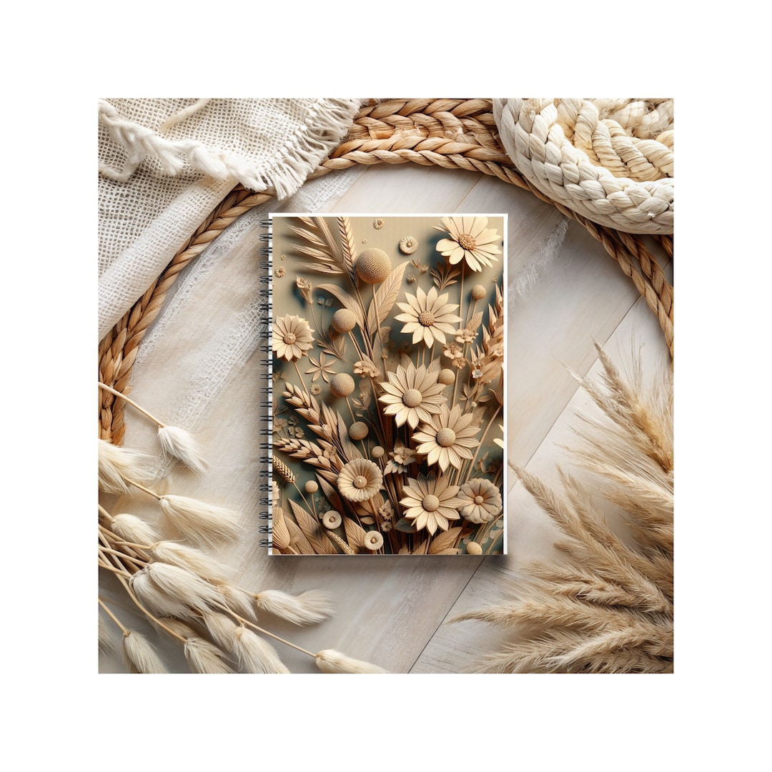 Cottagecore Journal Spiral Notebook Ruled Line, Cottagecore Gift ...