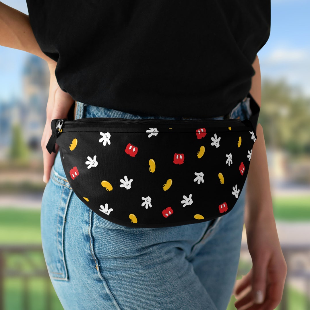 Mickey Mouse Pattern Fanny Pack | Disney Bags | Disney Parks | Vacation ...