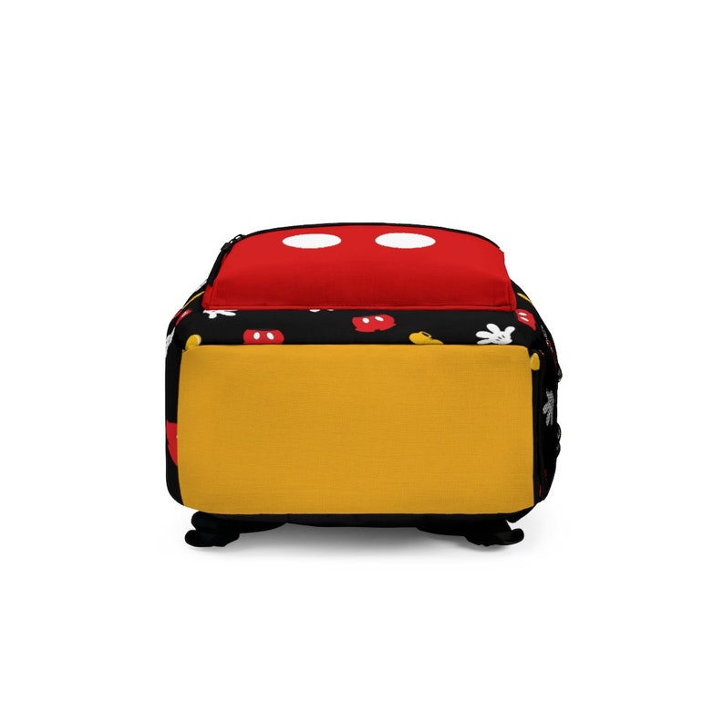 Mickey Mouse Black Backpack Disney Inspired Backpack - Etsy