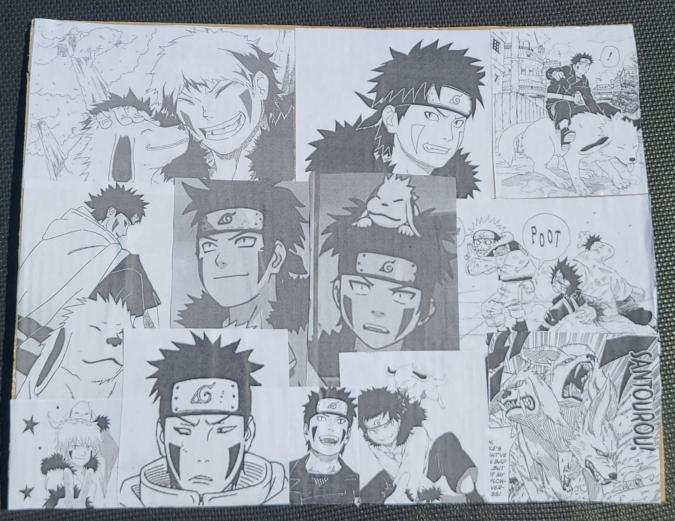 Kiba Inuzuka and Akamaru Glass Painting - Etsy