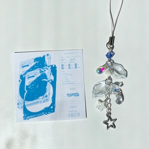 Wave to Earth Summer Flows Phone Charm Handmade Beaded Ocean Charm ...