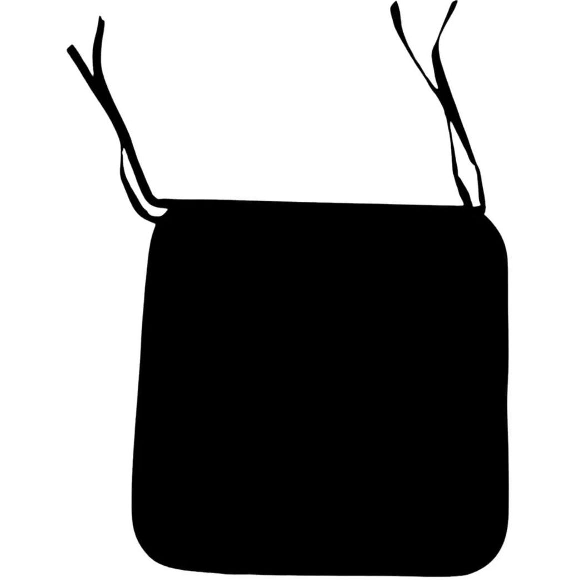 Set of 2, 4, or 6 Waterproof Square Seat Pads 38x38 Cm - Indoor/outdoor ...