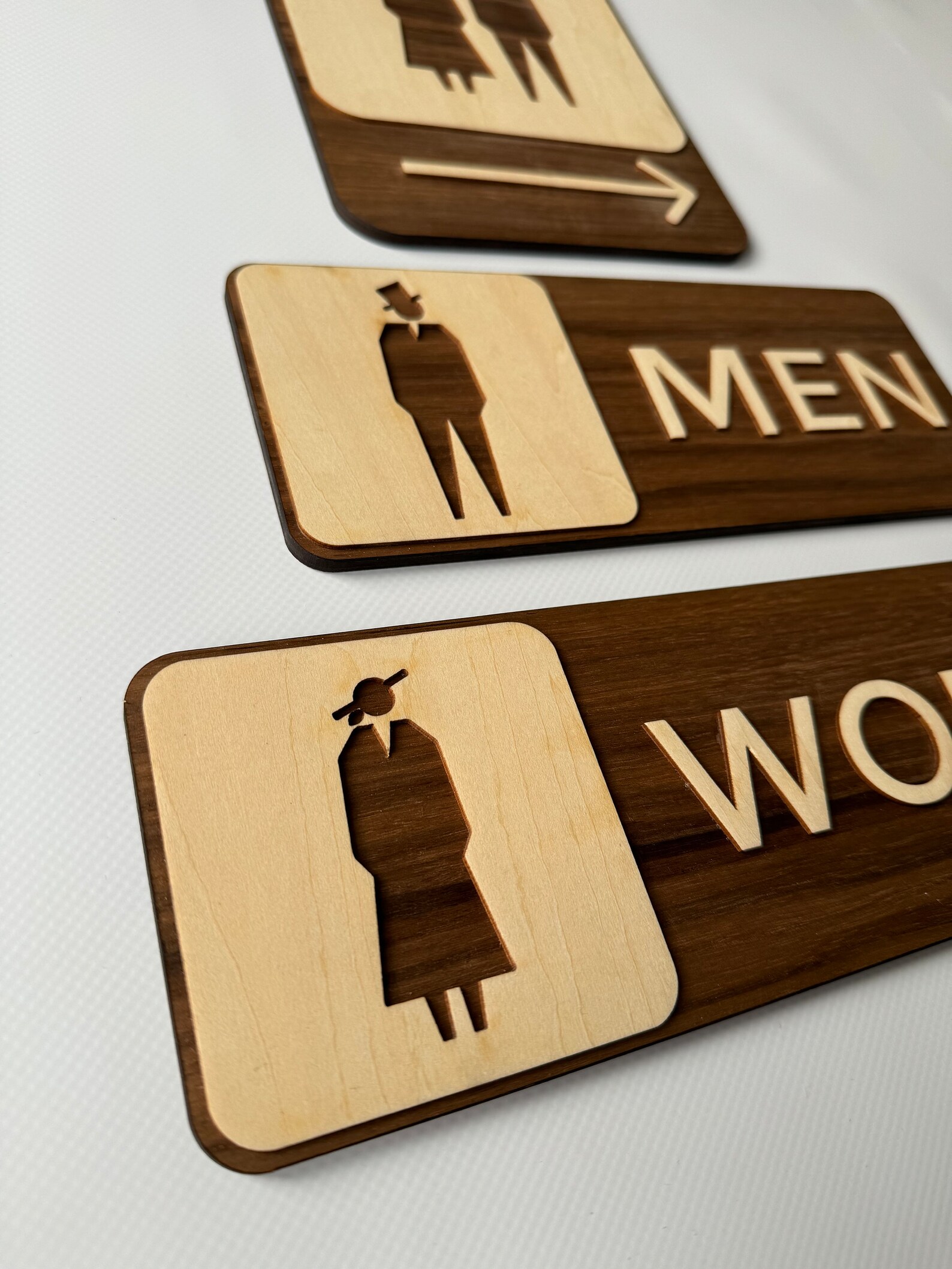 Restroom Door Sign, Toilet Door Sign, Toilet Plate, Toilet Plaque ...