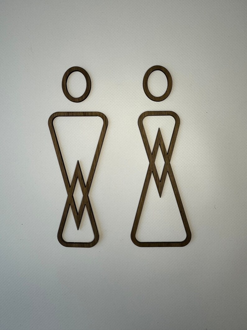 Restroom Door Sign, Toilet Door Sign, Toilet Plate, Toilet Plaque ...
