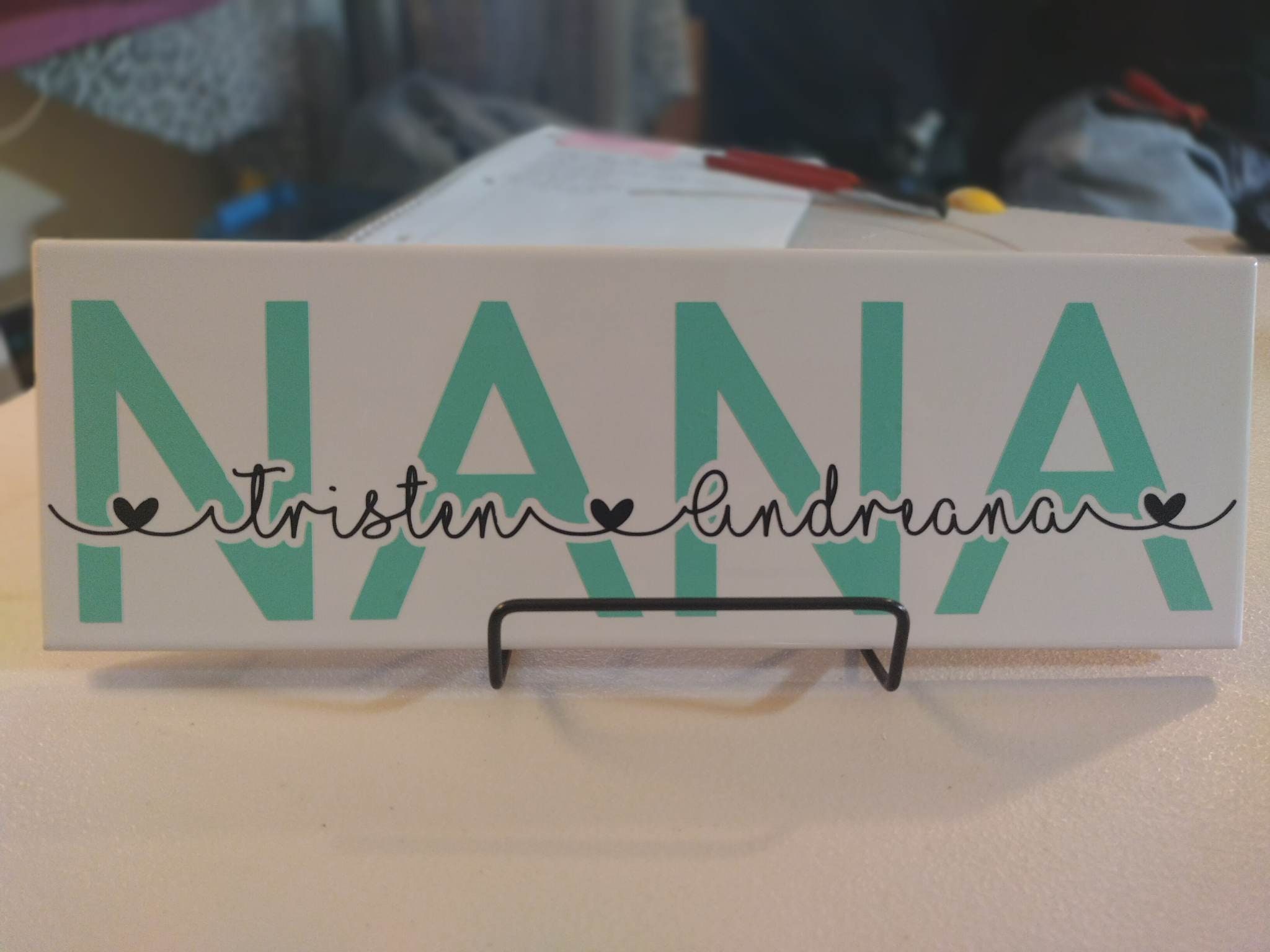 Custom Name/nickname Subway Tile Personalized Permanent Vinyl Decal - Etsy