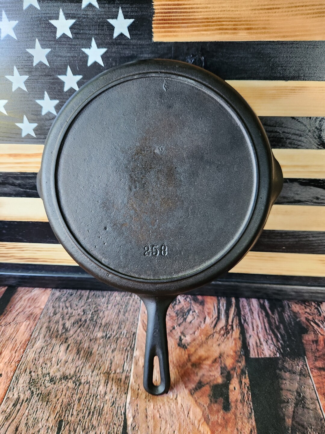 Unmarked Ozark Cast Iron Skillet - Etsy