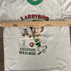 Vintage Larry Bird Character T-shirt - Etsy