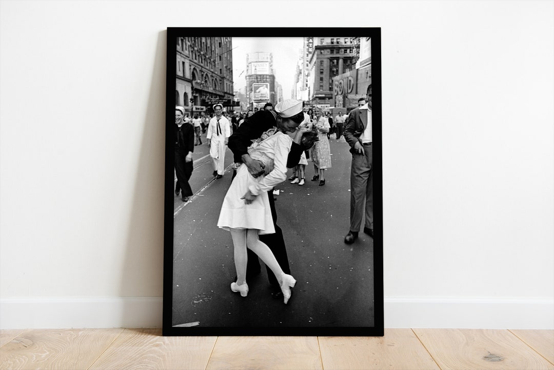 Victory Over Japan V Day in Times Square V-J Day in Times Square Framed ...