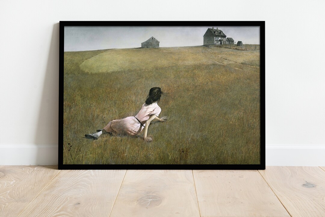 Poster of Andrew Wyeth Artwork Andrew Wyeth Girl in Field Andrew Wyeth ...