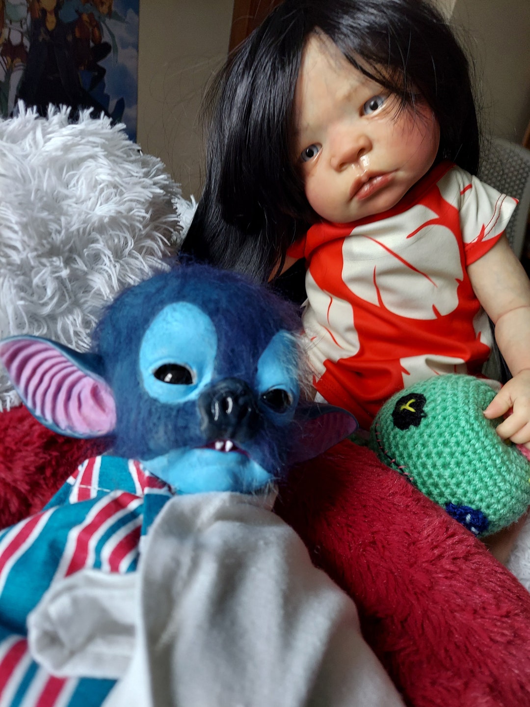Ooak Reborn Lilo and Stitch Inspired Dolla - Etsy