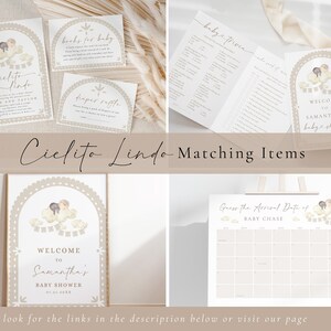 Cielito Lindo Baby Shower Invitation Bundle | Talavera Theme Baby ...