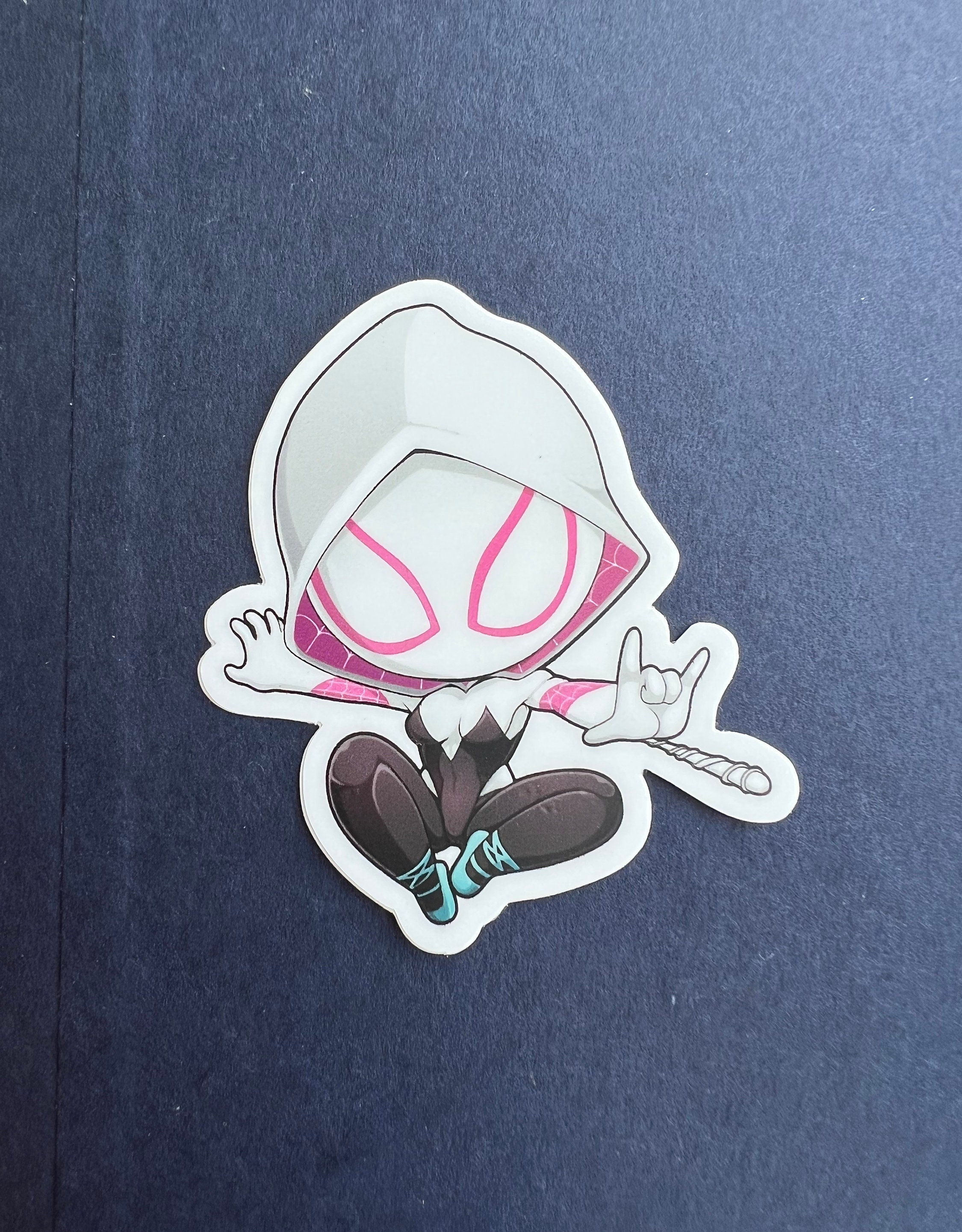 Spider Gwen Premium Vinyl Sticker - Etsy