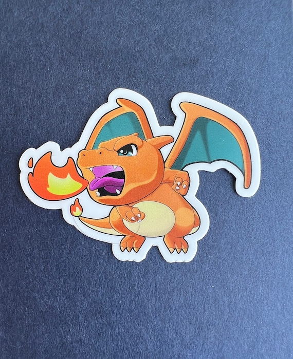 Charizard Premium Vinyl Sticker - Etsy