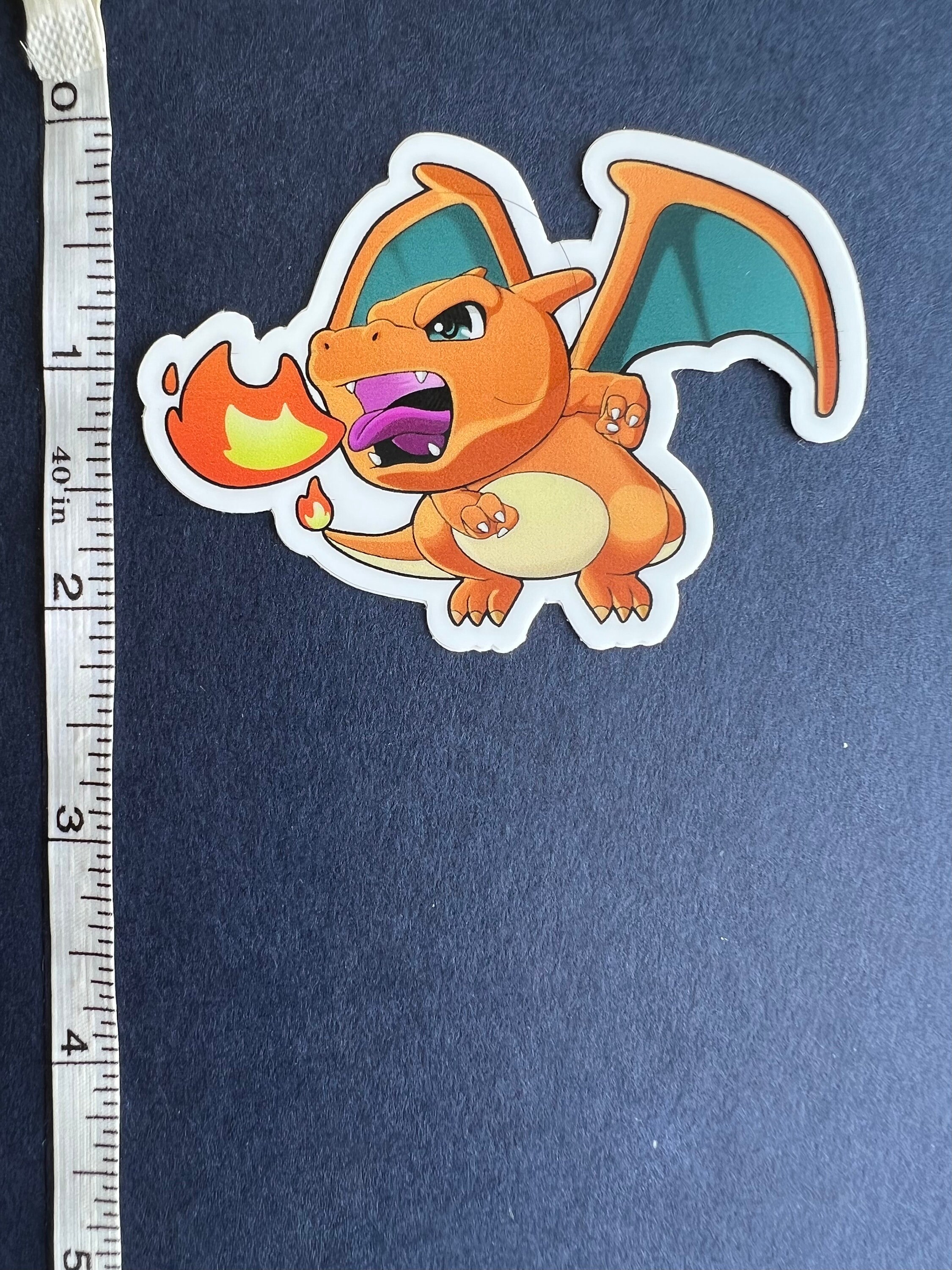 Charizard Premium Vinyl Sticker - Etsy