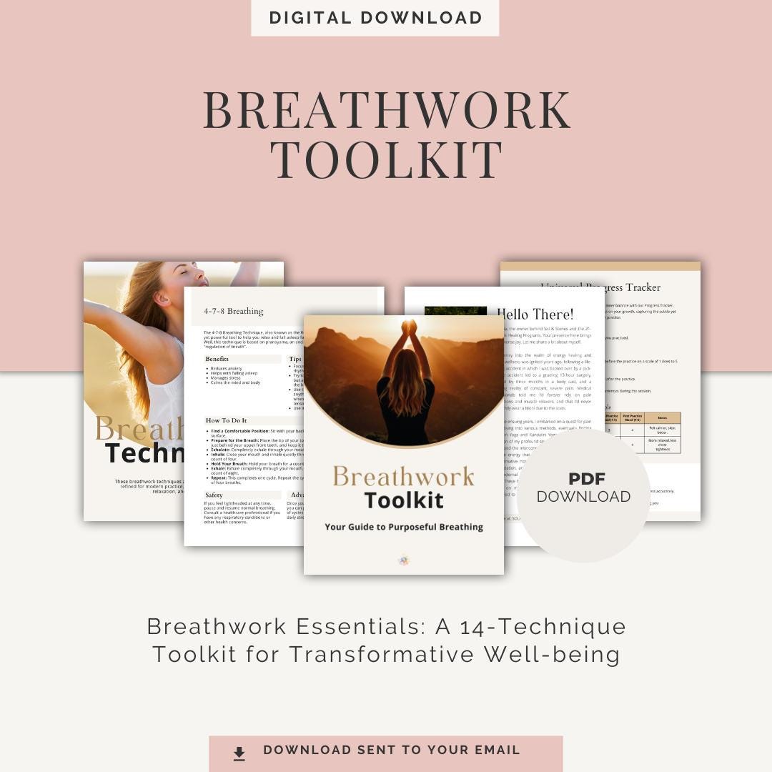 Breathwork Toolkit for Yoga Teachers Wellness Practitioners Mental ...