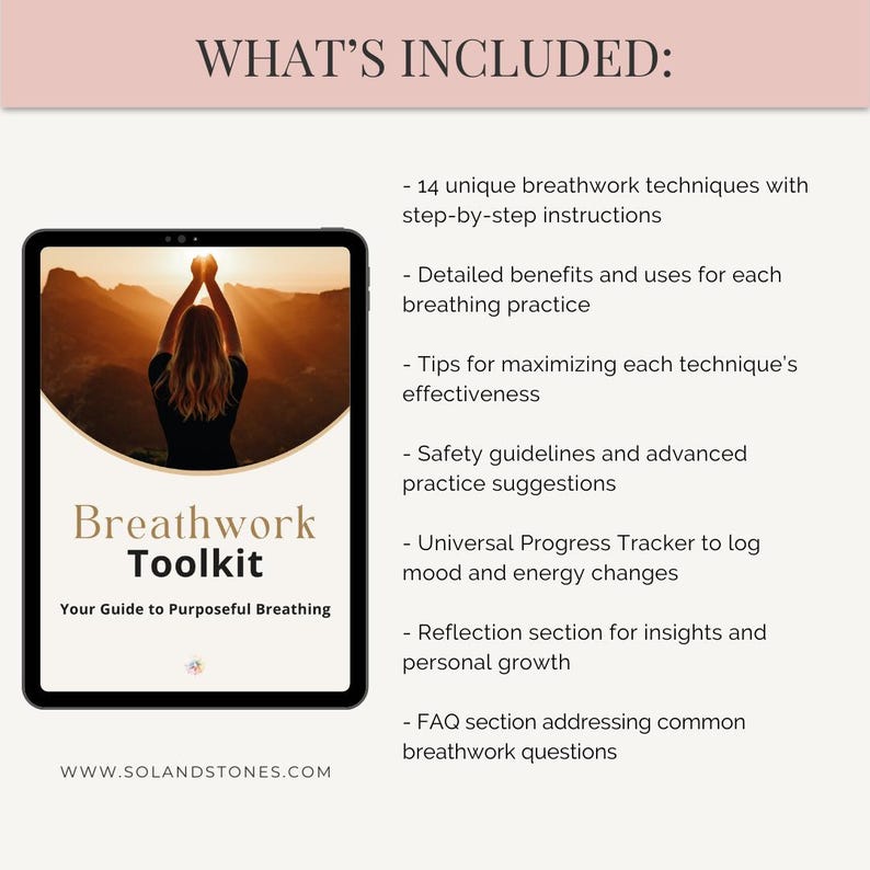 Breathwork Toolkit for Yoga Teachers Wellness Practitioners Mental ...