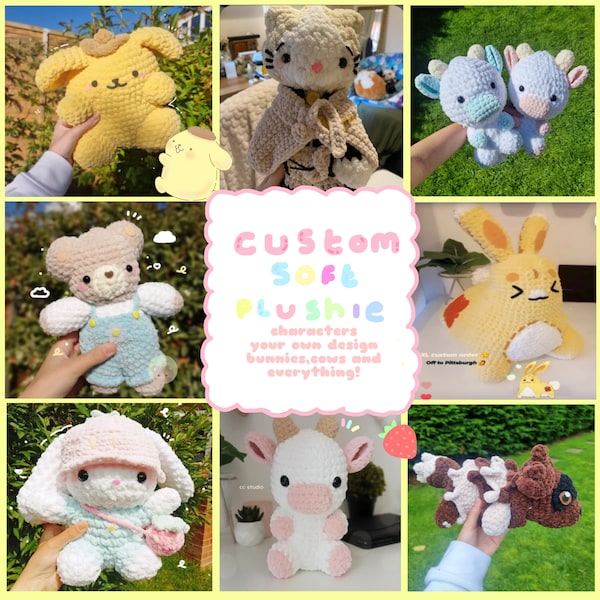 Custom Plushie Maker - Etsy