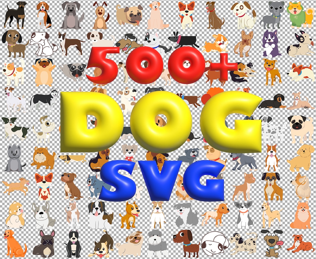 DOG SVG BUNDLE Dog Svg Bundle-dogs Clipart-dog Clip Art-puppy Clipart ...