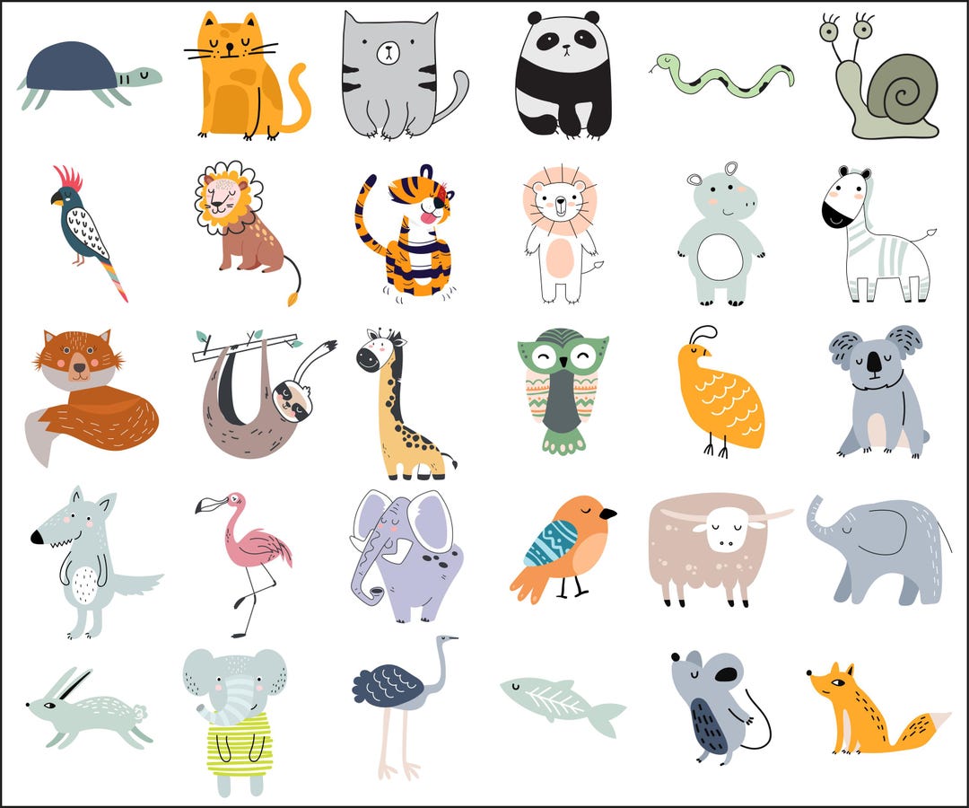 Soft Line SVG-Designs für saubere und einfache Kinder Basteln - Etsy.de