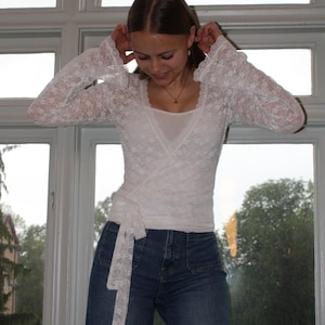 Wrap Top Sewing Pattern PDF - Etsy