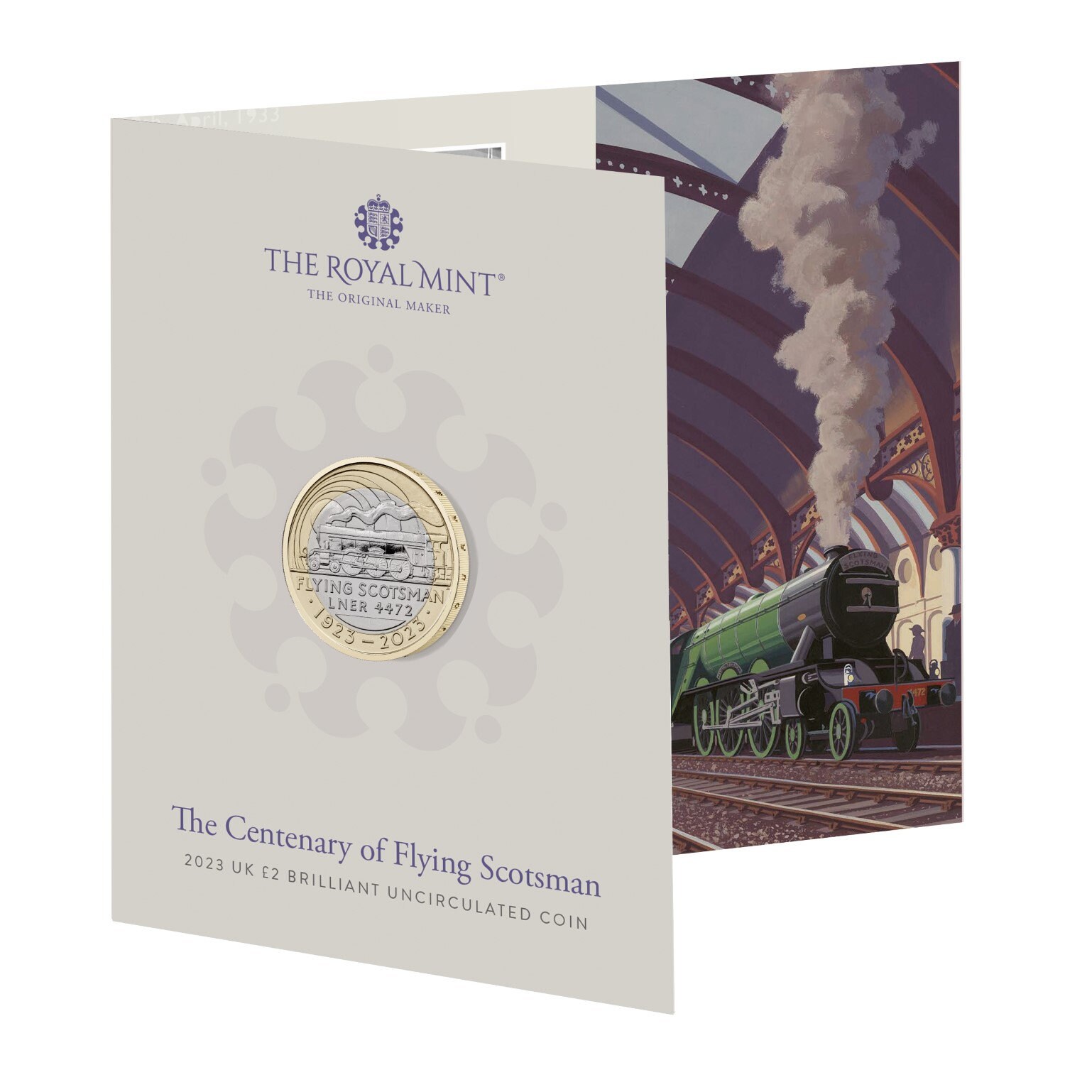 2023 Flying Scotsman UK 2 Pound Coin in Royal Mint Sealed Pack - Etsy UK