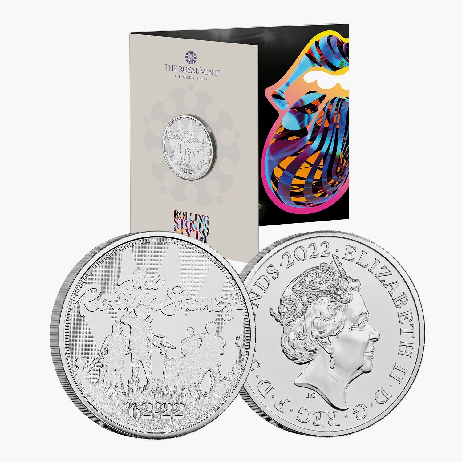 2022 Rolling Stones Music Legends UK 5 Pound Brilliant Uncirculated ...