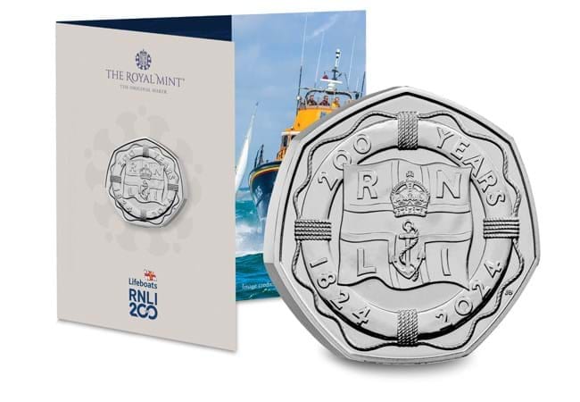 2024 Royal National Lifeboat Institution RNLI 50p Brilliant ...