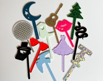 Taylor Swift Cupcake Toppers, Taylor Swift Birthday, Taylor Swift Party ...