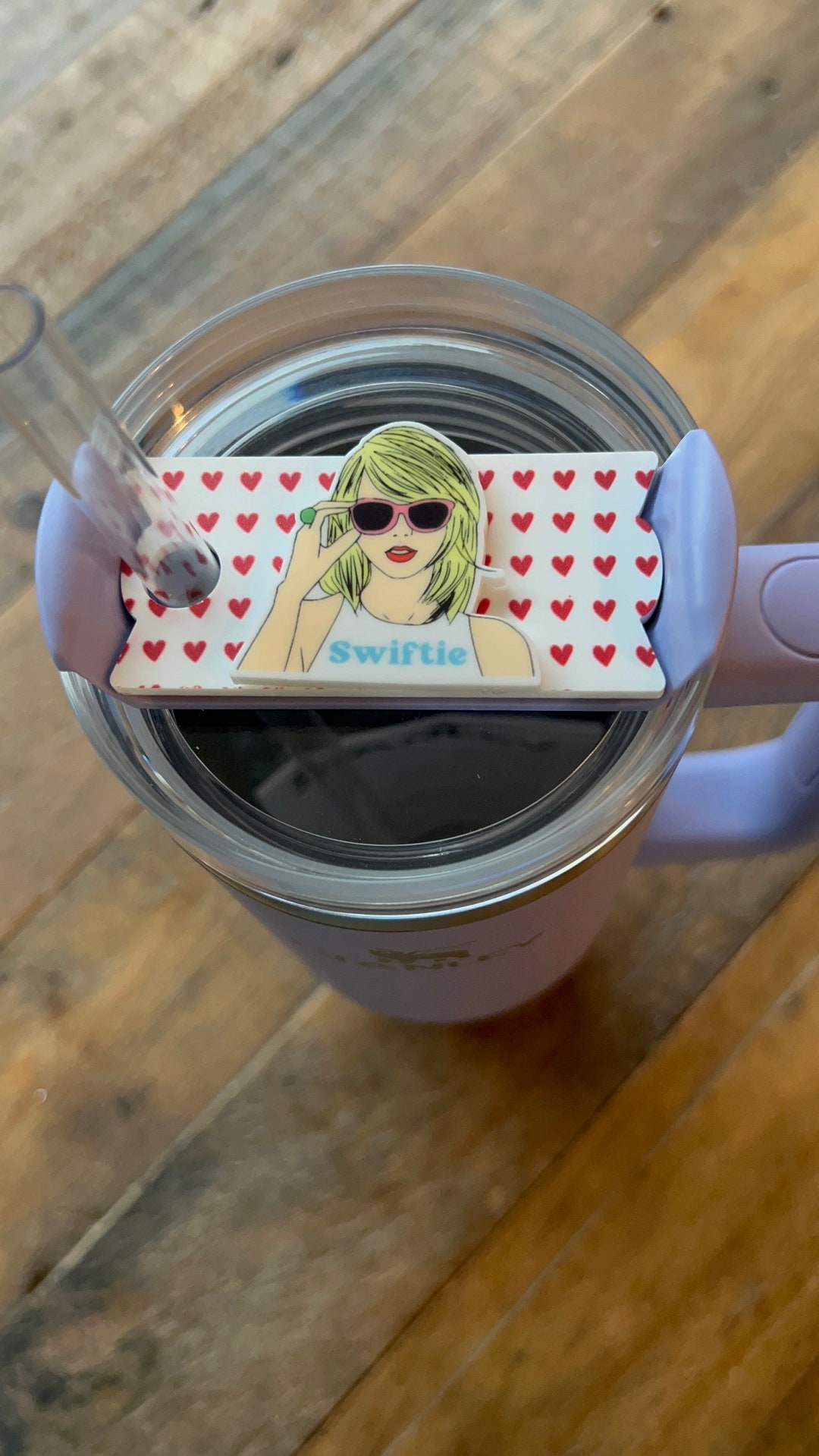 Taylor in Color red Heart Stanley Topper - Etsy